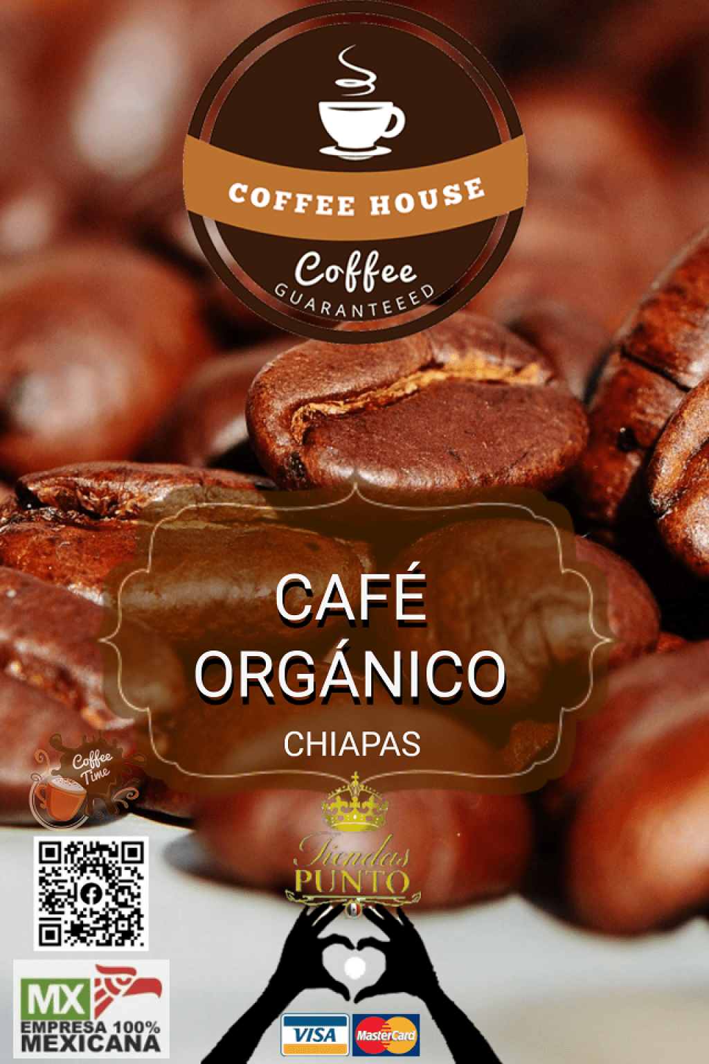 Café Orgánico | Chiapas | en Polvo 407 grs | 2pak | – Tiendaspunto.com®